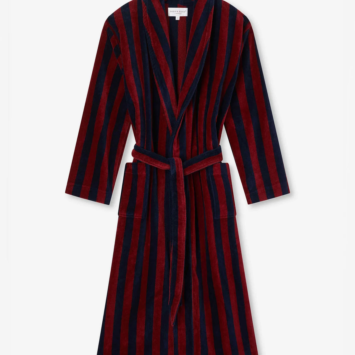 Derek Rose Aston Terry Cotton Red – STYLEROOM